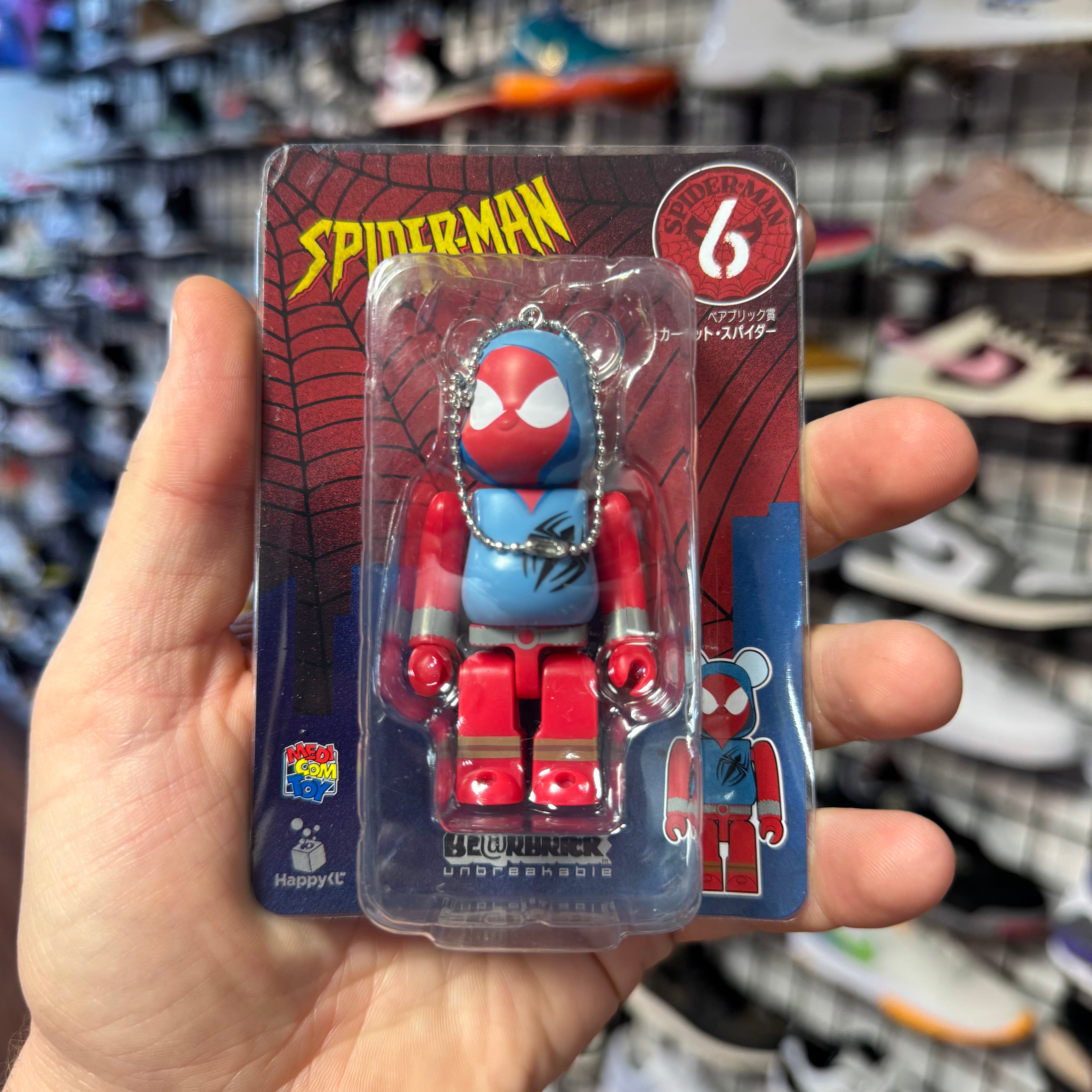 BE@RBRICK Spiderman "Scarlet Spider" Lottery "6" – Direct Kicks