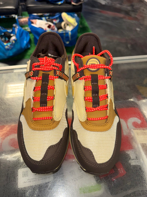 Size 9 Air Max 1 Travis Scott Cactus Jack "Baroque Brown" Brand New ...